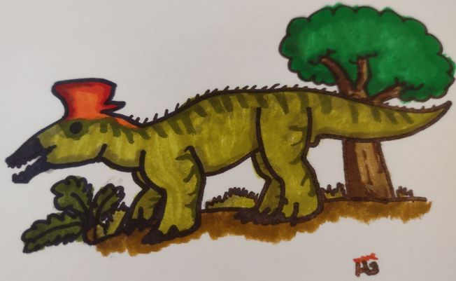 Lesser-known Lambeosaurus – Anay Ganesh